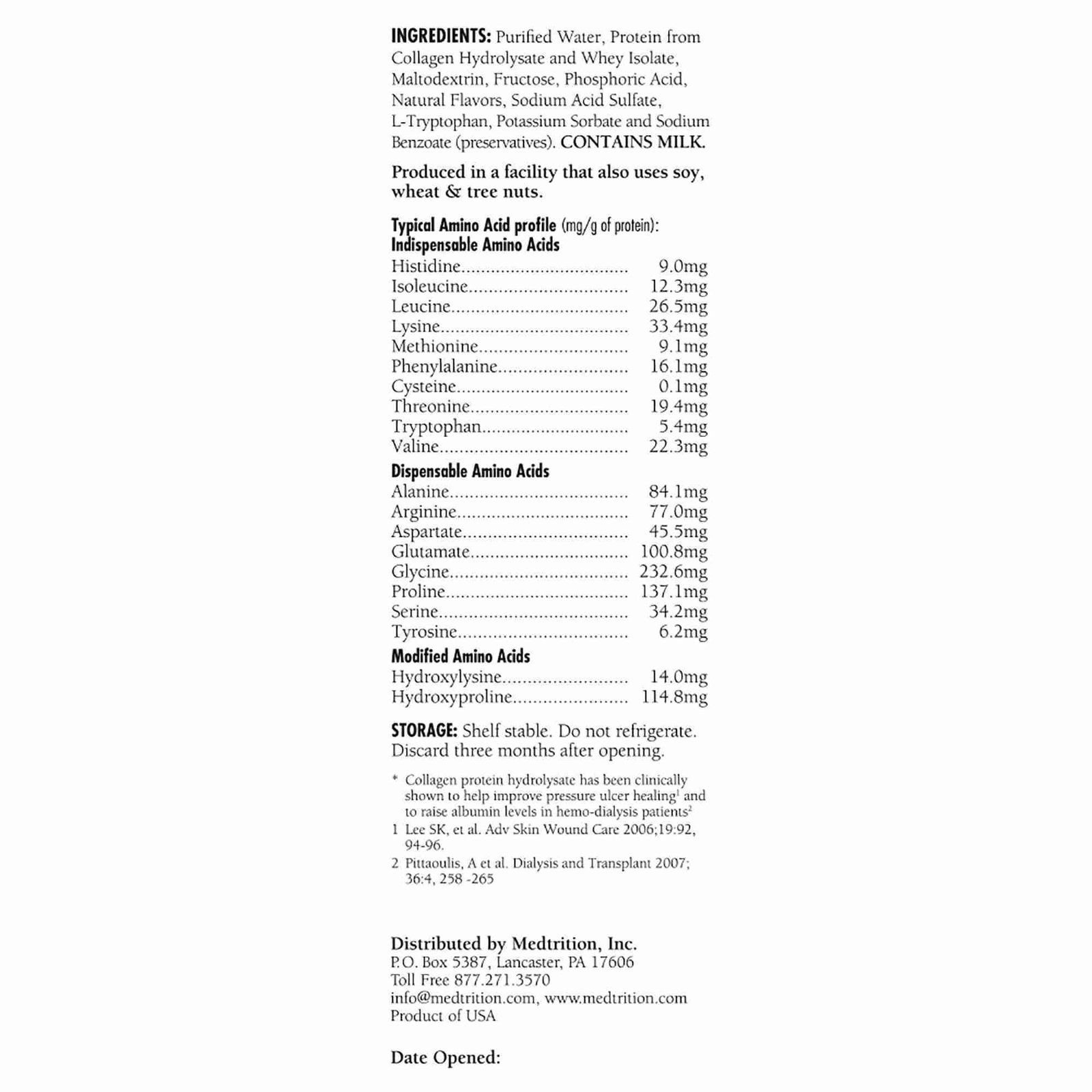 ProSource™ Protein Supplement, 30 oz. Bottle - Jeritek LLC