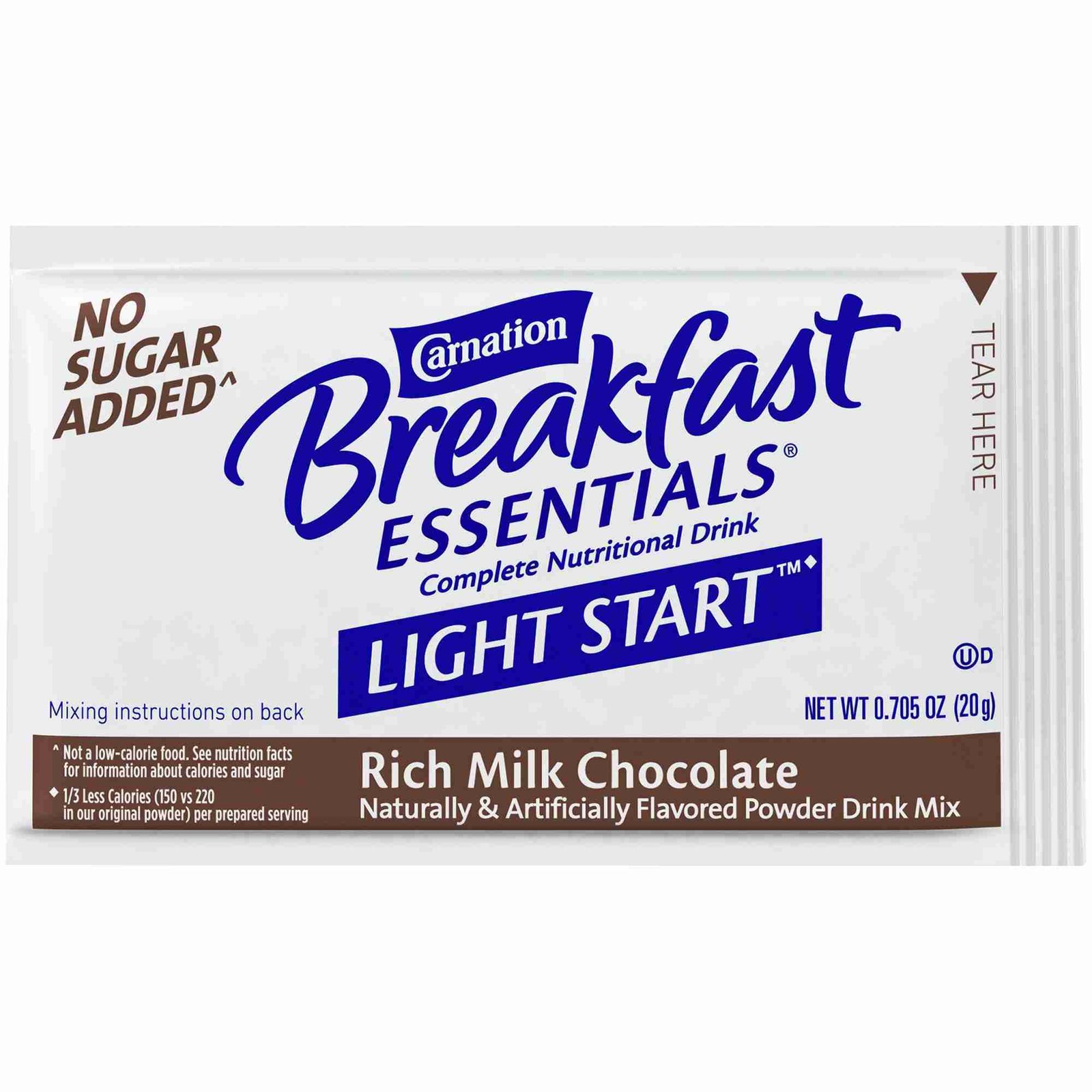 Carnation Breakfast Essentials® Light Start Chocolate Oral Supplement ...