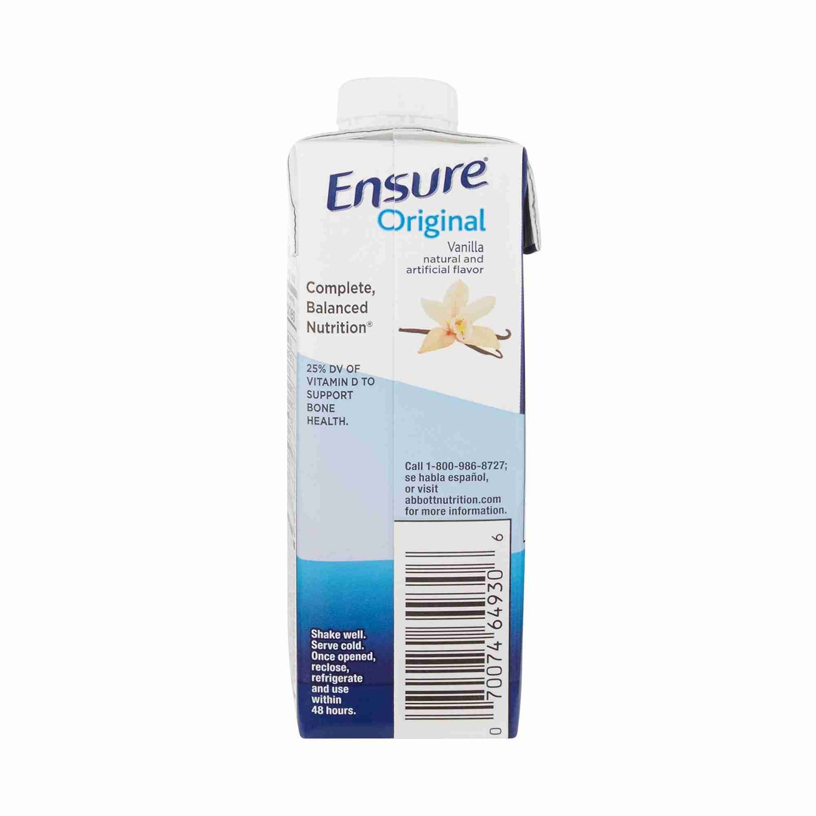 Ensure® Vanilla Oral Supplement, 8 oz. Carton - Jeritek LLC
