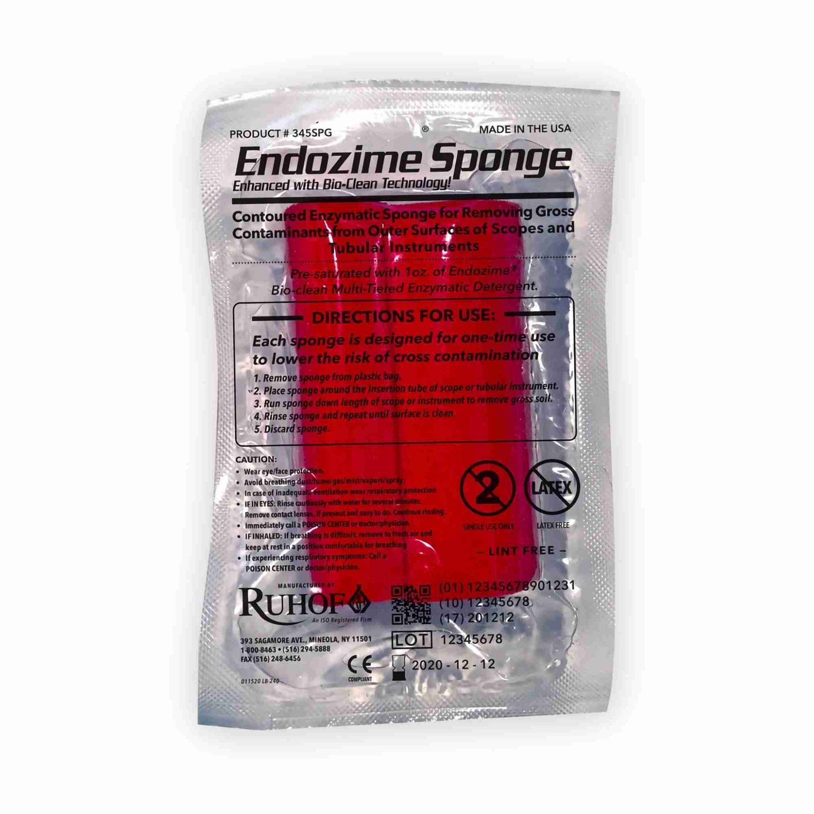 Endozime® Enzymatic Sponge - Jeritek LLC