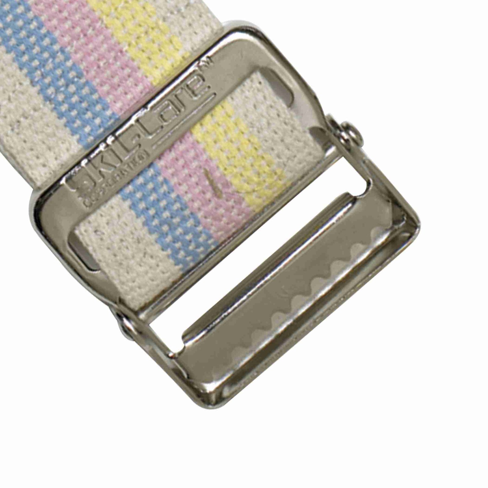 SkiL-Care™ Heavy-Duty Gait Belt with Metal Buckle, Pastel Stripes, 60 ...