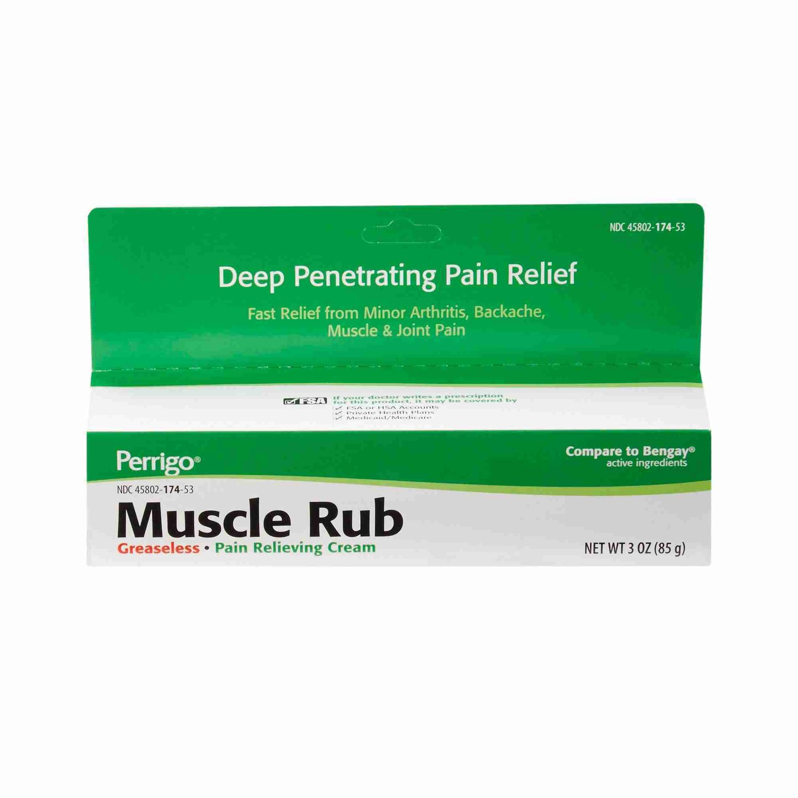 Muscle Rub Menthol / Methyl Salicylate Topical Pain Relief - Jeritek LLC
