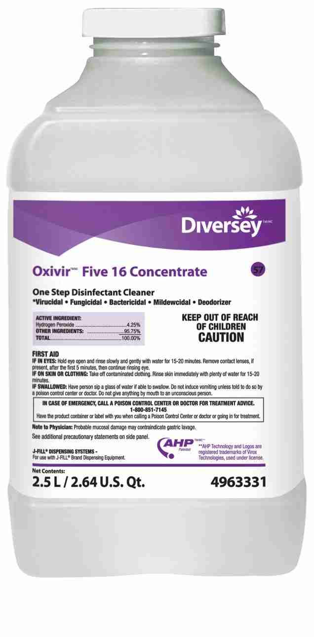 Oxivir® Five 16 Surface Disinfectant Cleaner - Jeritek LLC